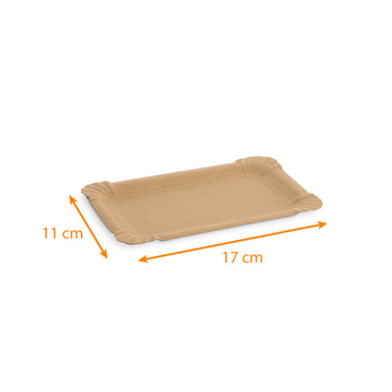 Cheap kraft plate, round, rectangular, disposable tableware