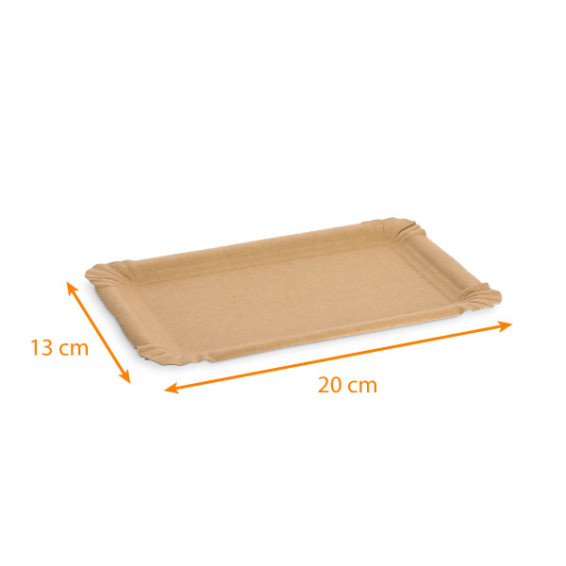 Cheap kraft plate, round, rectangular, disposable tableware